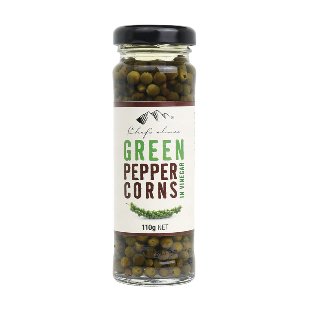 Chef's Choice Green Peppercorns 110g – Organics on a Budget