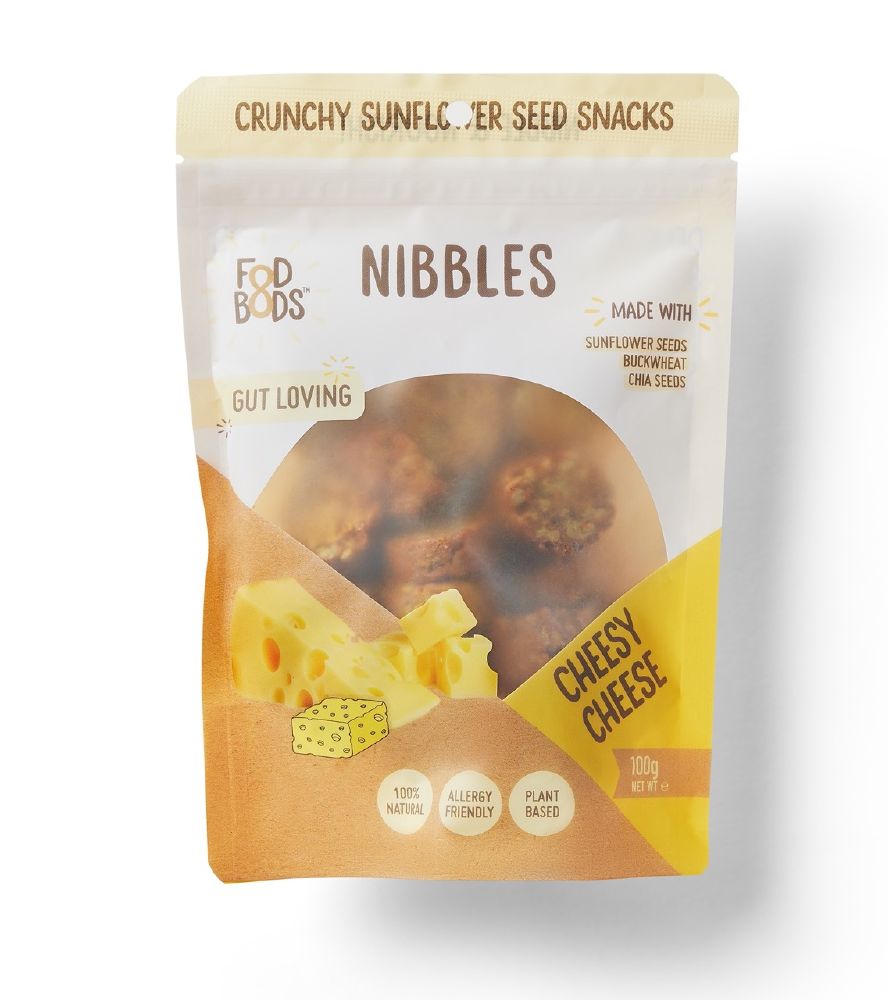 Fodbods Crunchy Nibbles Cheesy Cheese 6 x 100g – Organics on a Budget