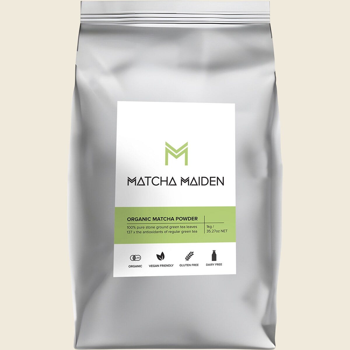 Matcha Maiden Organic Matcha Powder 1kg – Organics on a Budget
