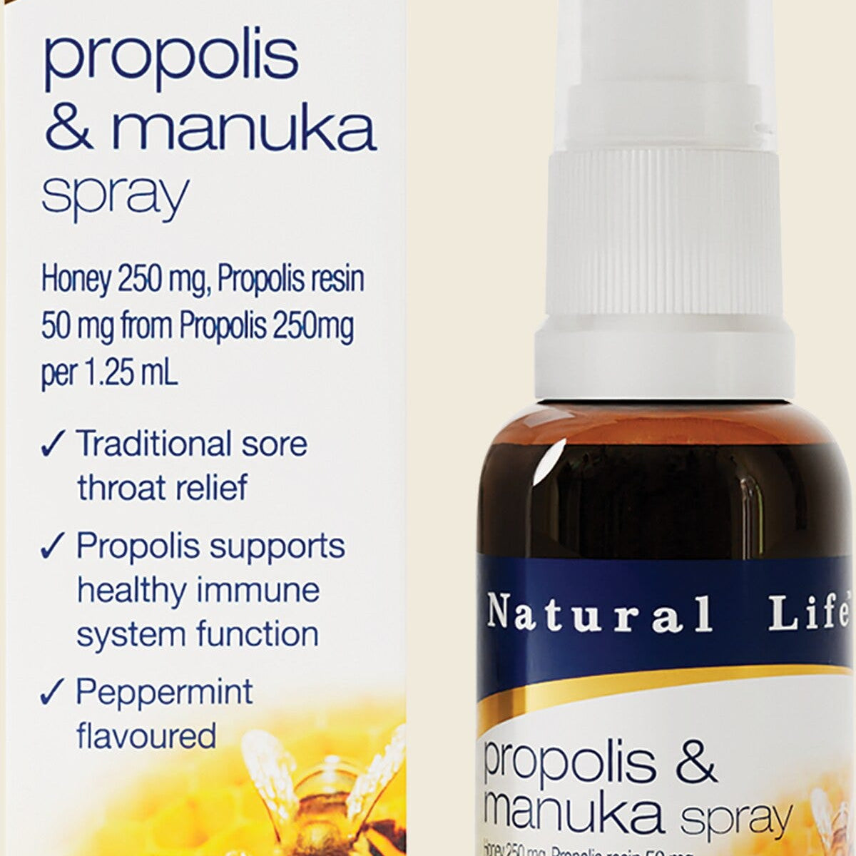 Natural Life Propolis & Manuka Spray 30ml
