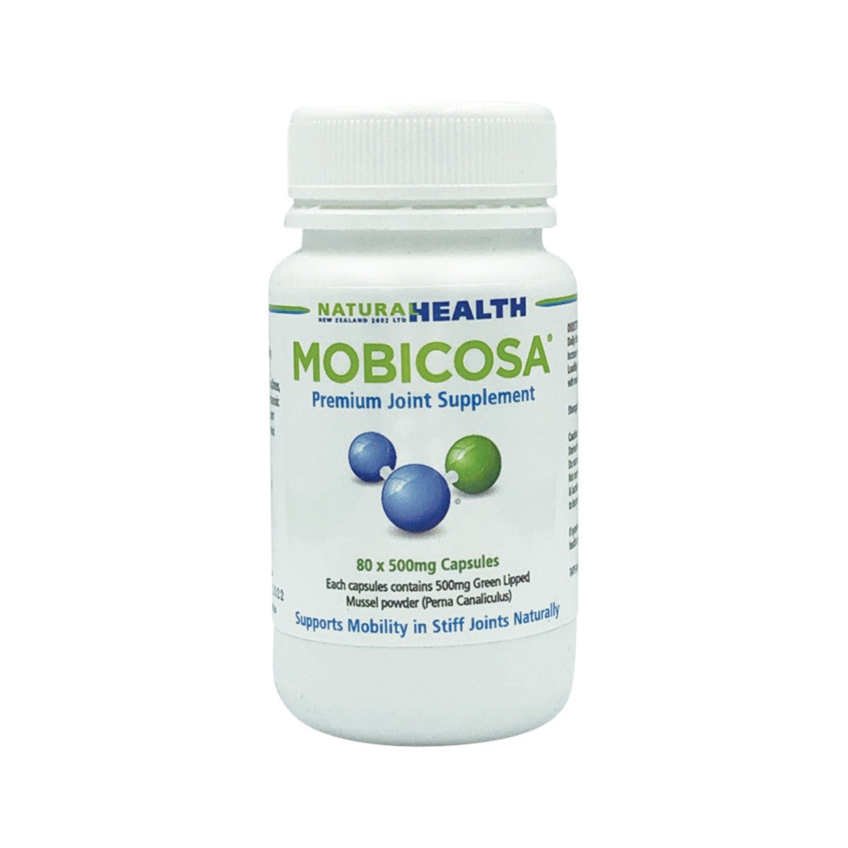 Natural Health Premium Joint Supplement Mobicosa 80 Caps – Organics on ...