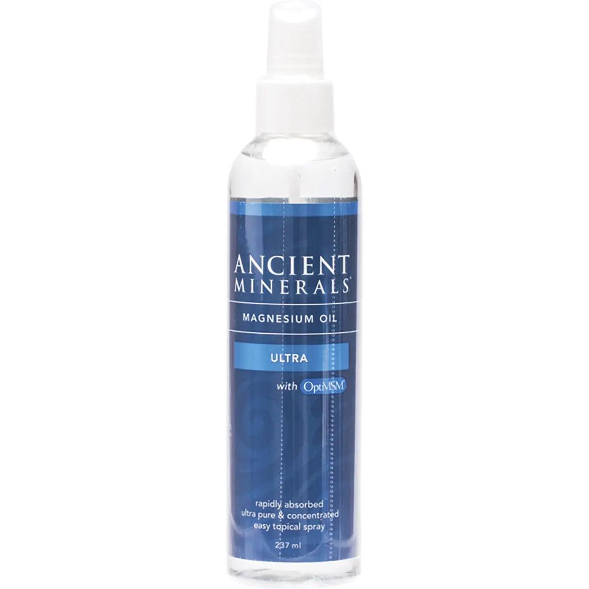 Ancient Minerals Magnesium Oil (50%) & MSM Ultra 237ml – Organics on a ...