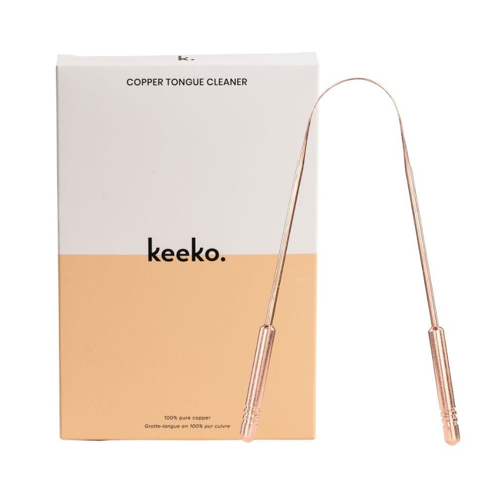 Keeko Copper Tongue Scraper