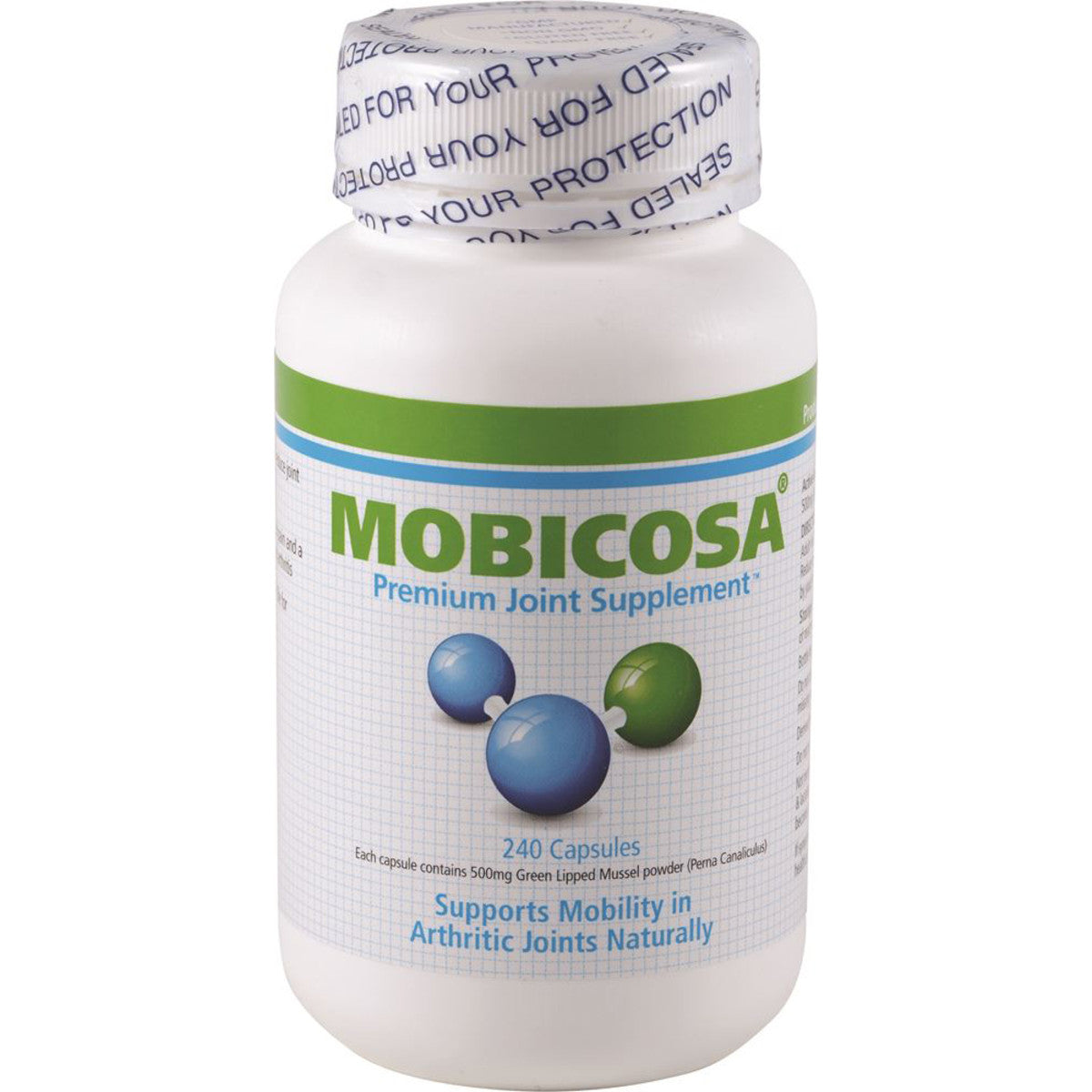 Natural Health Premium Joint Supplement Greenlipped Mussel Mobicosa 240 ...